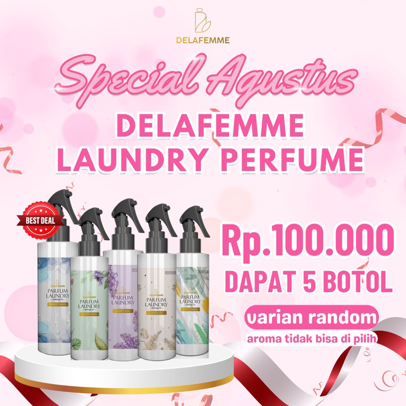 Jual Parfum laundry Serbaguna 5 Botol Random | Shopee Indonesia