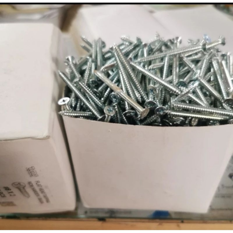 Jual Skrup tapping TMS skrup kayu putih ukuran 8 x 2" 5cm eceran ...