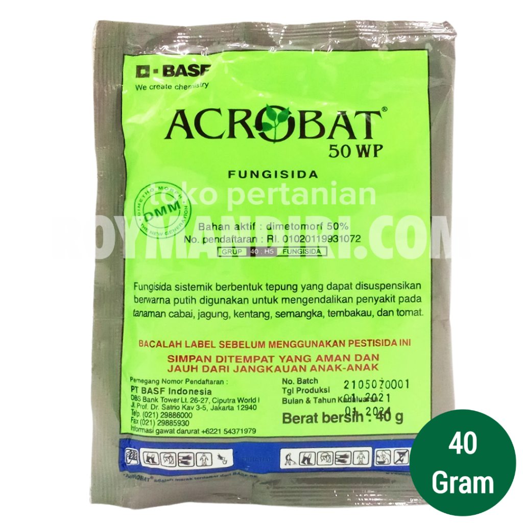Jual Fungisida Acrobat 50WP @40 gram | Shopee Indonesia