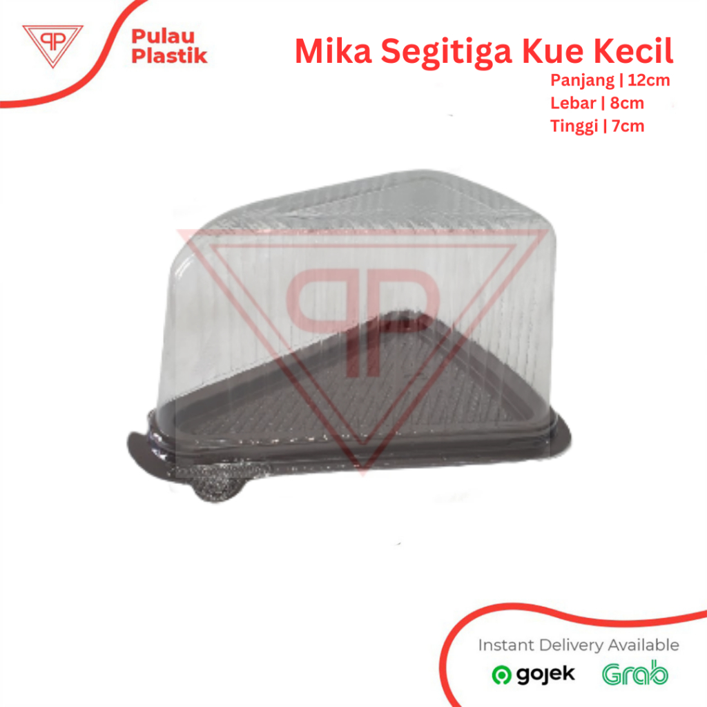 Jual Mika Cake Segitiga / Mika Kue Potong / CT Segitiga ISI 50 PCS ...