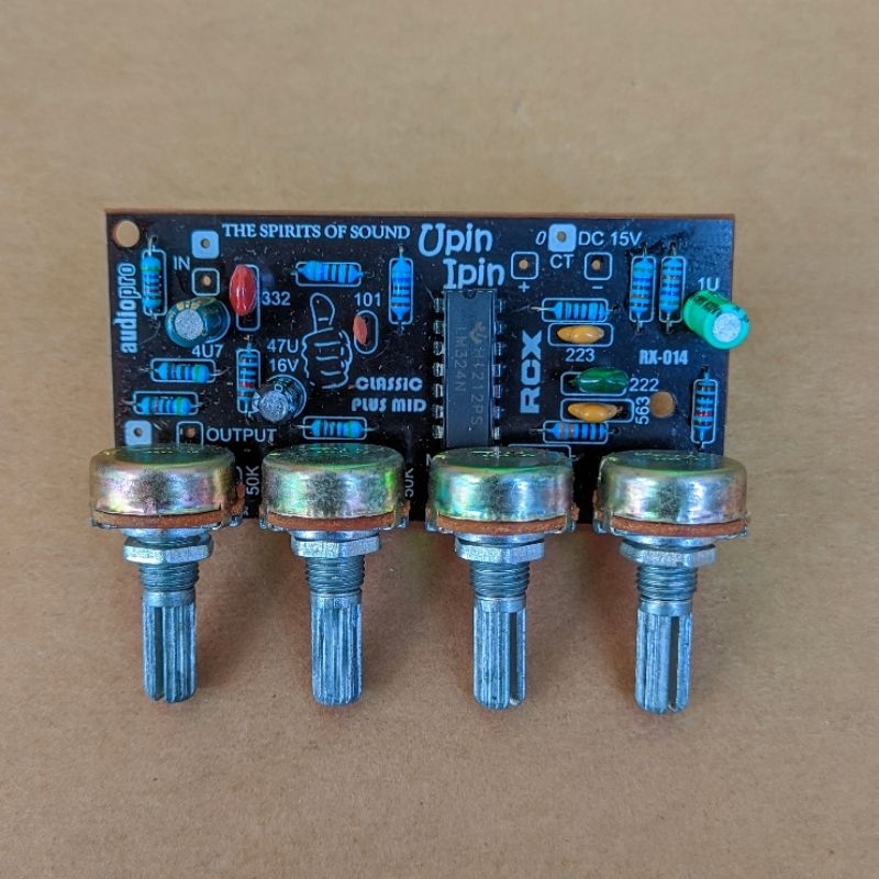 Jual TONE CONTROL MONO 4 POTENSIO + MIDLE | Shopee Indonesia