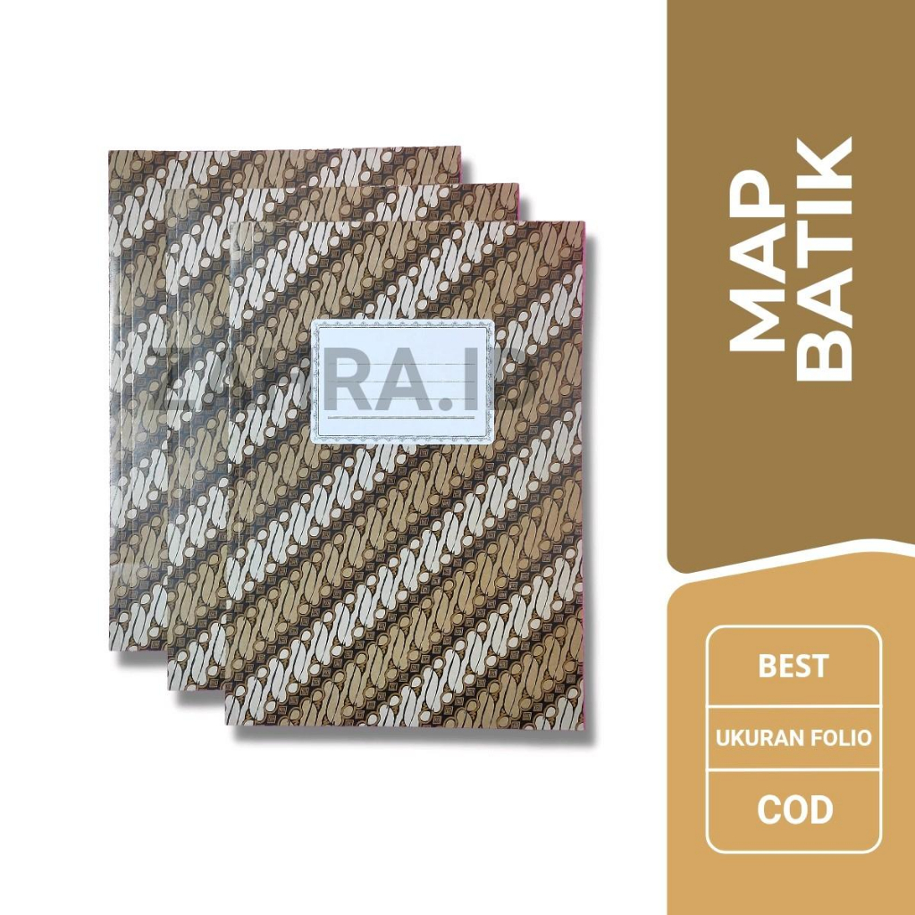 Jual [REAL PICT] Map Batik KINGCO Folio Stopmap Motif 24x34cm[REAL PICT ...