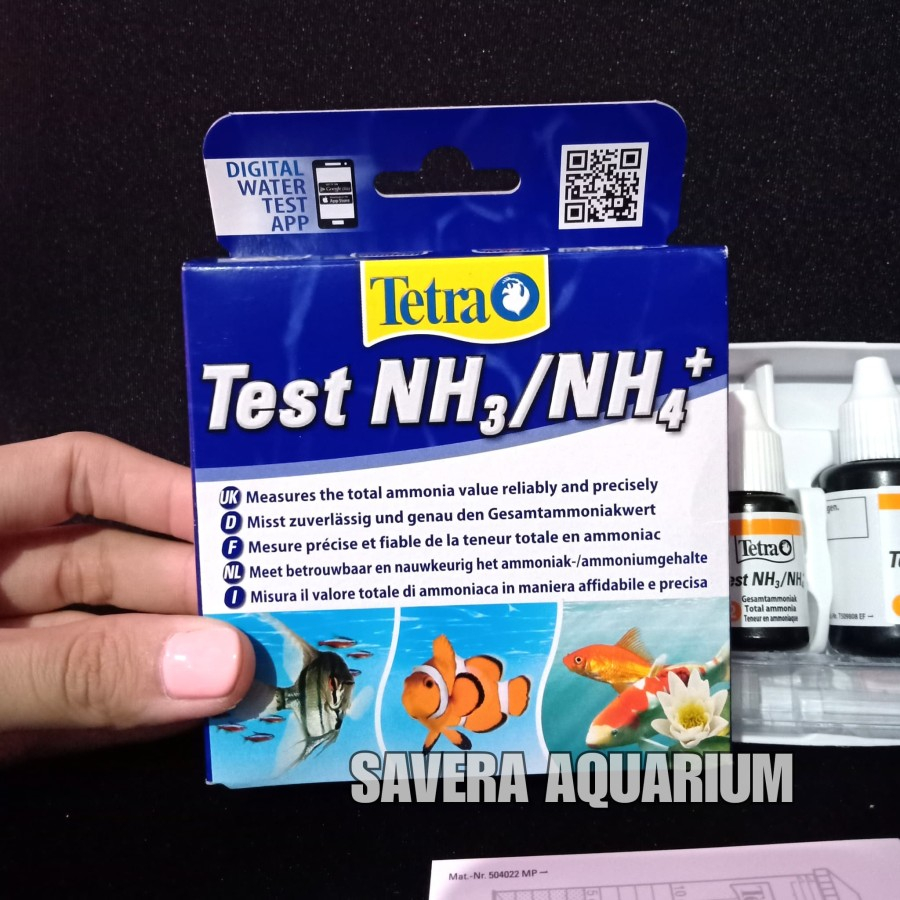 Jual TETRA TEST NH3/NH4 - TES AMONIA AIR AQUARIUM - TAWAR LAUT DAN ...