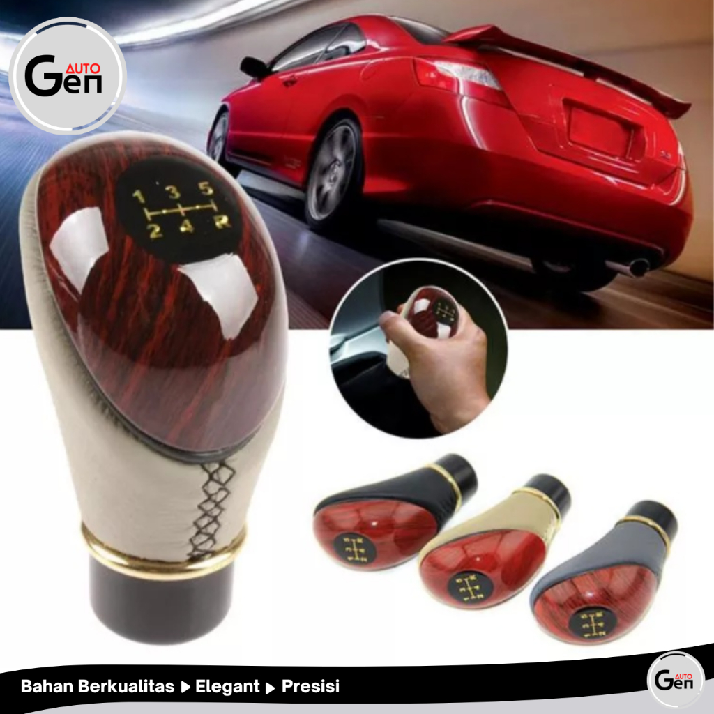 Jual Knob Persneling mobil Variasi Universal Kayu Type R Tuas Gigi ...