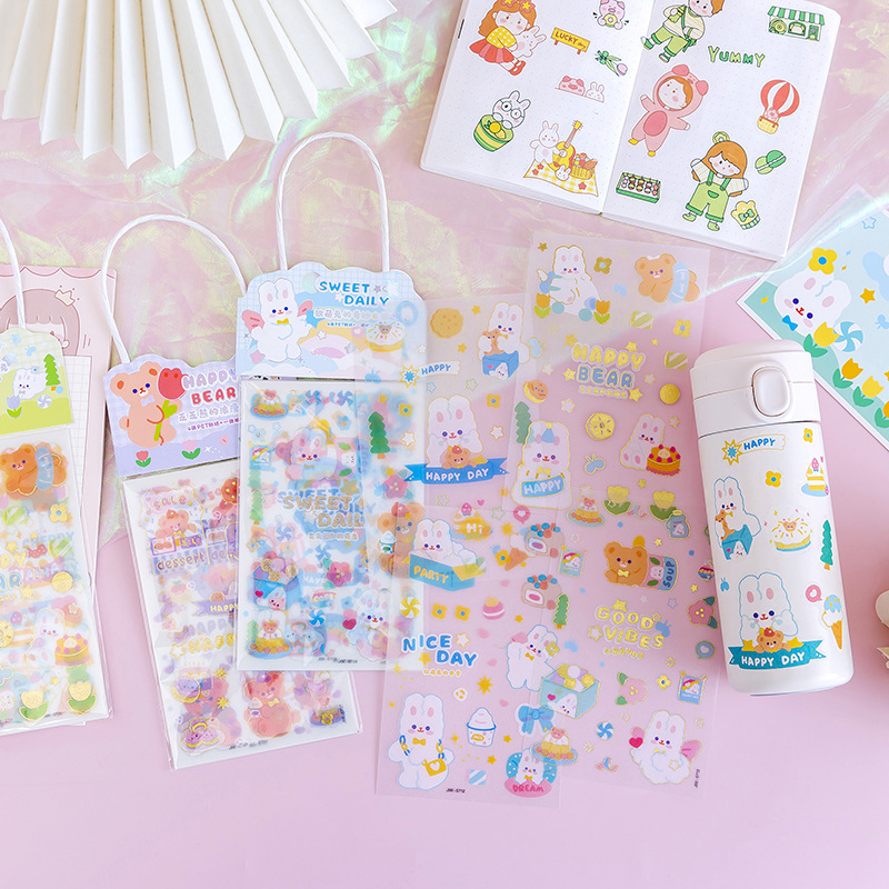 Jual Sticker Kartun / Cartoon Fancy ST, SAE, SOK-A Series Handbag ...