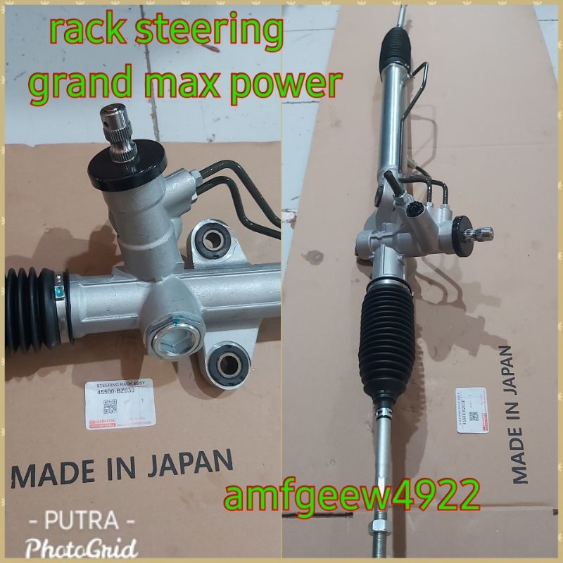 Jual RACK STIR RACK STEER RACK STEERING ASSY GRAND MAX POWER LUXIO MADE ...