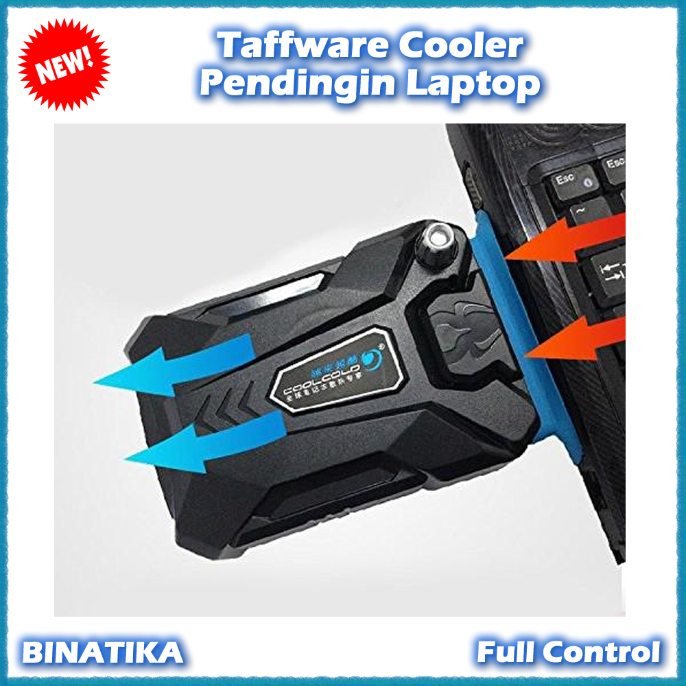 Jual Taffware Cooler Pendingin Laptop Full Control Terbaik | Shopee ...