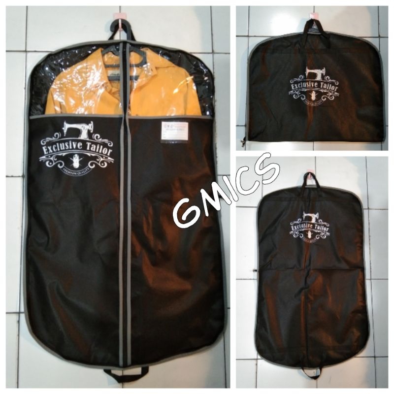 Jual Cover jas exclusive hitam list abu abu | Shopee Indonesia