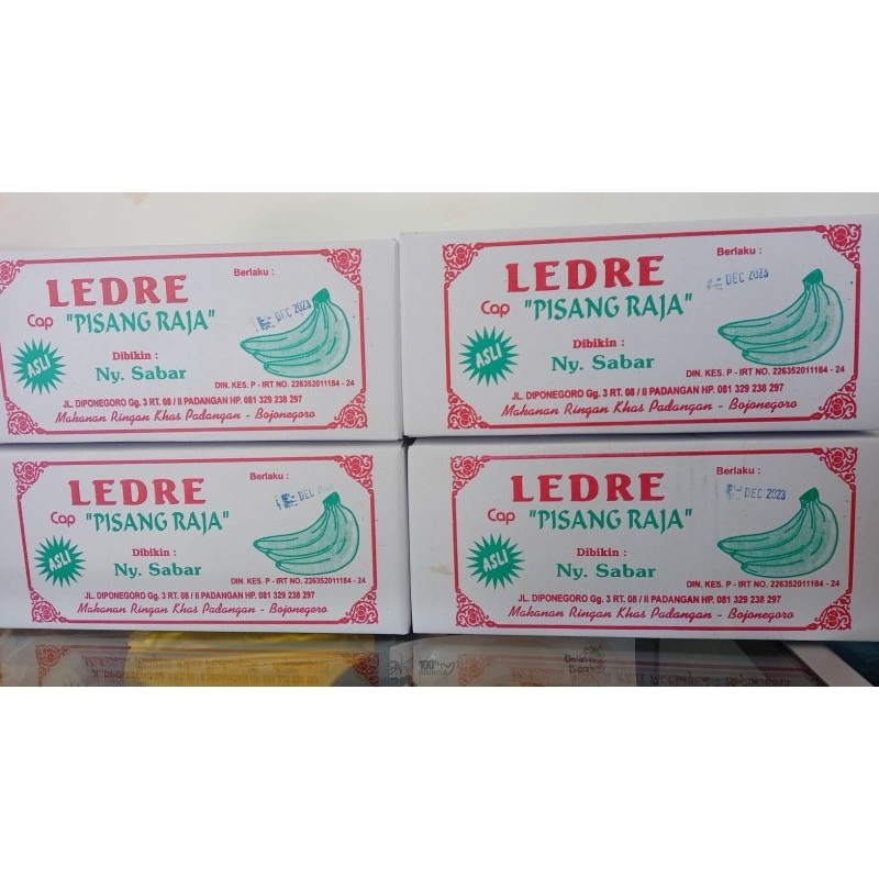 Jual Ledre pisang raja makanan khas Bojonegoro, padangan Cepu dan ...