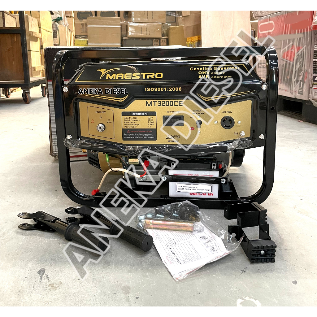 Jual Genset MAESTRO MT3200C 2000Watt Manual / Generator MT 3200C 2000W ...