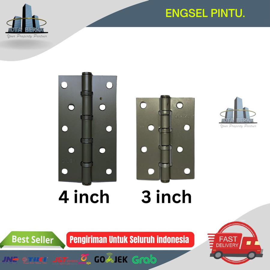 Jual ENGSEL PINTU / ENGSEL JENDELA MERK KOFUKU | Shopee Indonesia