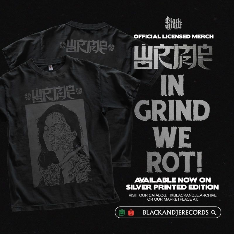 Jual KAOS BAND WORMROT - IN GRIND WE ROT | Shopee Indonesia