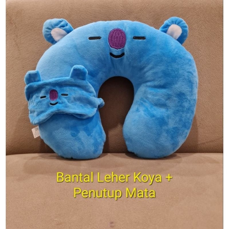 Jual Bantal Leher Penutup Mata We Bare Bears/ Bantal Leher Penutup Mata ...
