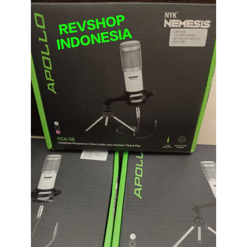Jual Microphone Mic condenser NYK Nemesis MCA-06 Apollo | Shopee Indonesia