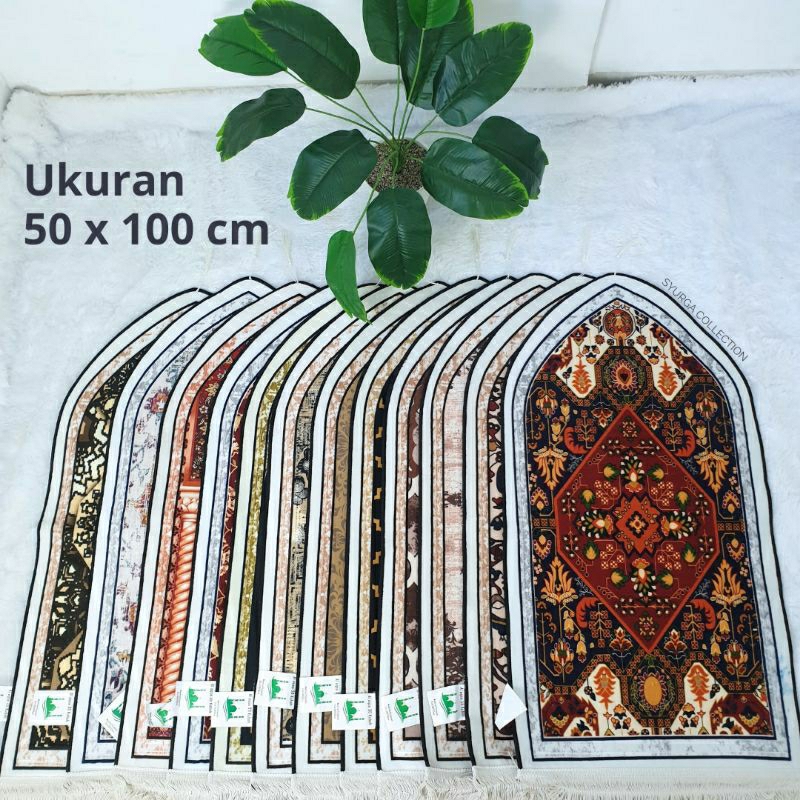 Jual Sajadah cutting Al-aqsa 50 cm x 100 cm | Sajadah potongan kakbah ...