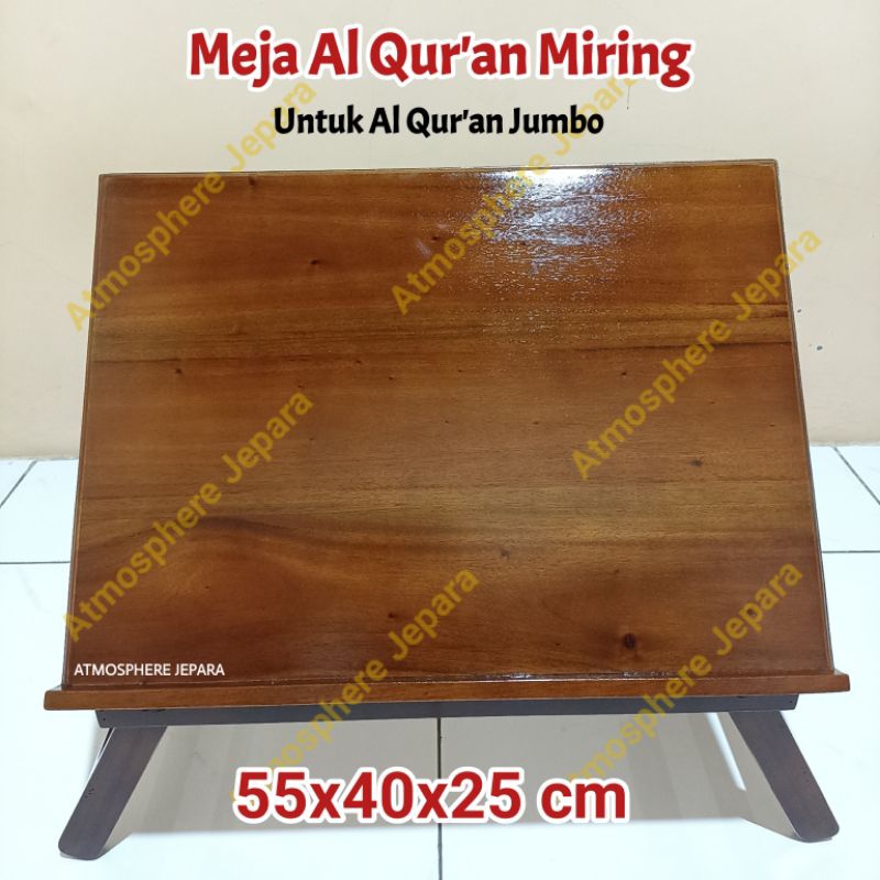Jual Meja Ngaji Meja Al Quran / Meja Belajar Kayu / Meja Belajar Lipat ...
