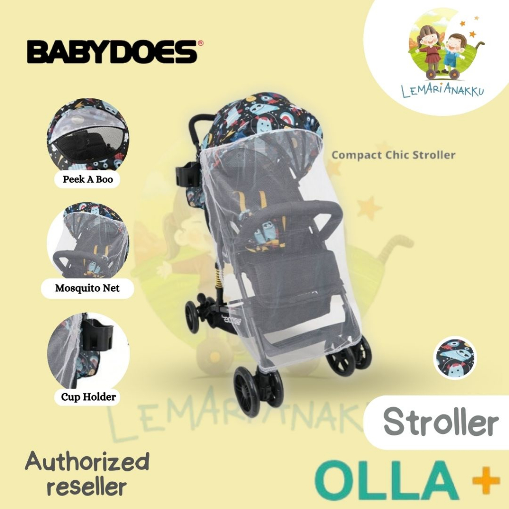 Jual Stroller Babydoes Olla+ Plus / Stroller Baby Does Olla CH 311 ...