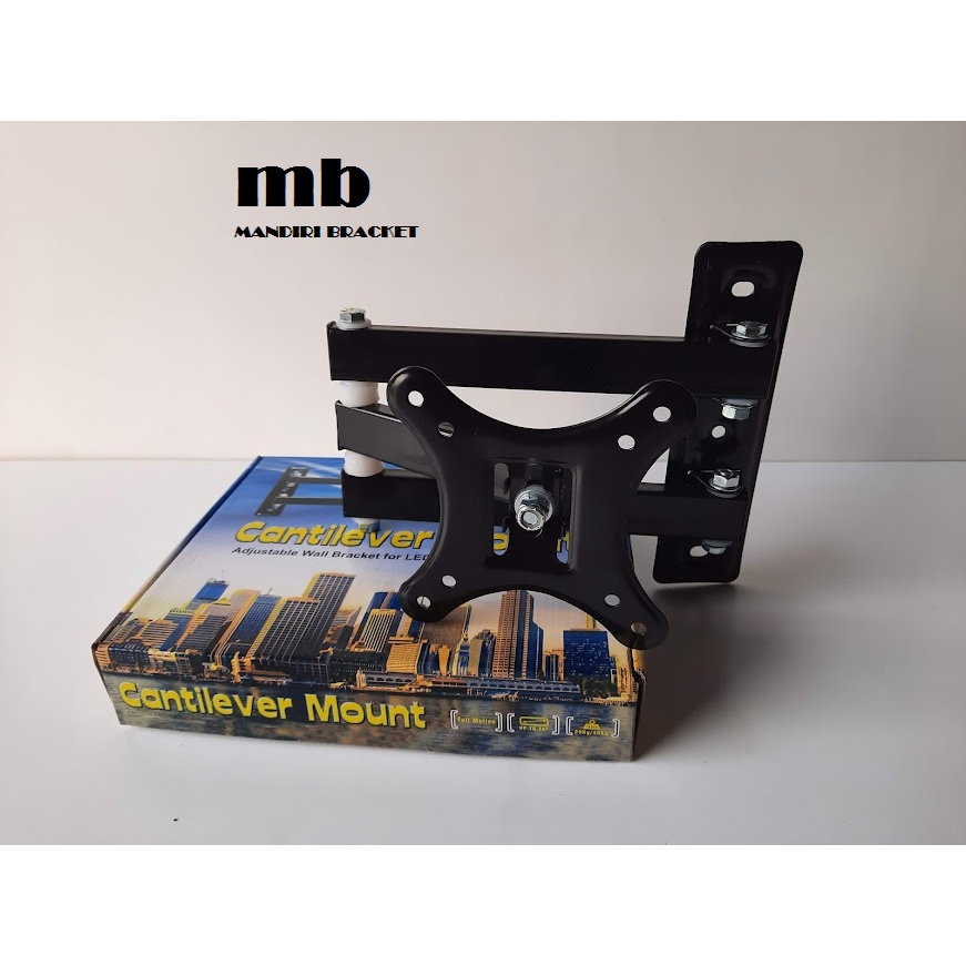 Jual Bracket tv monitor swivel 16"17"19 "20"22" 24" 26"27" inch ...