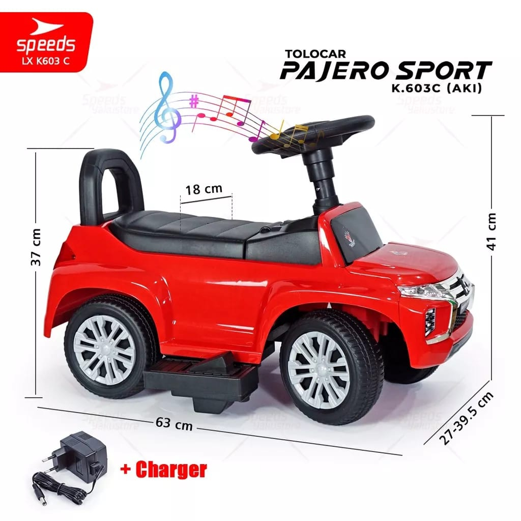 Jual Mainan Anak Mobil Mobilan Dorong Pajero CRV Xpander Jeep PMB K601 ...