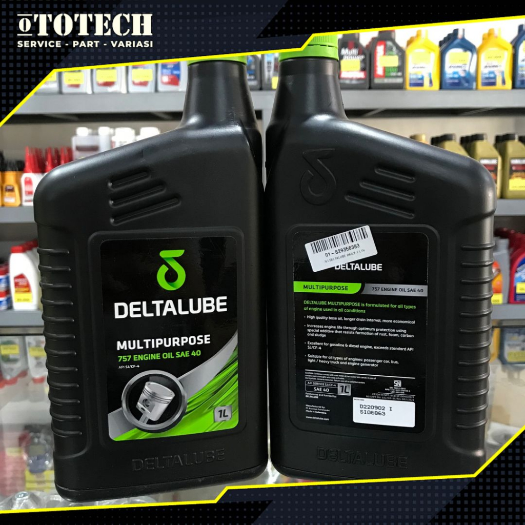 Jual OLI MOTOR DELTALUBE MULTIPURPOSE SAE 40 1LITER | Shopee Indonesia