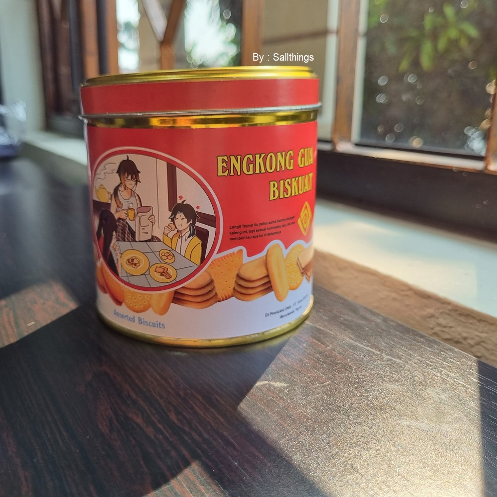 Jual ENGKONG GUA BISKUAT - Zhongli Hutao Xiao Kaleng Snack Genshin ...