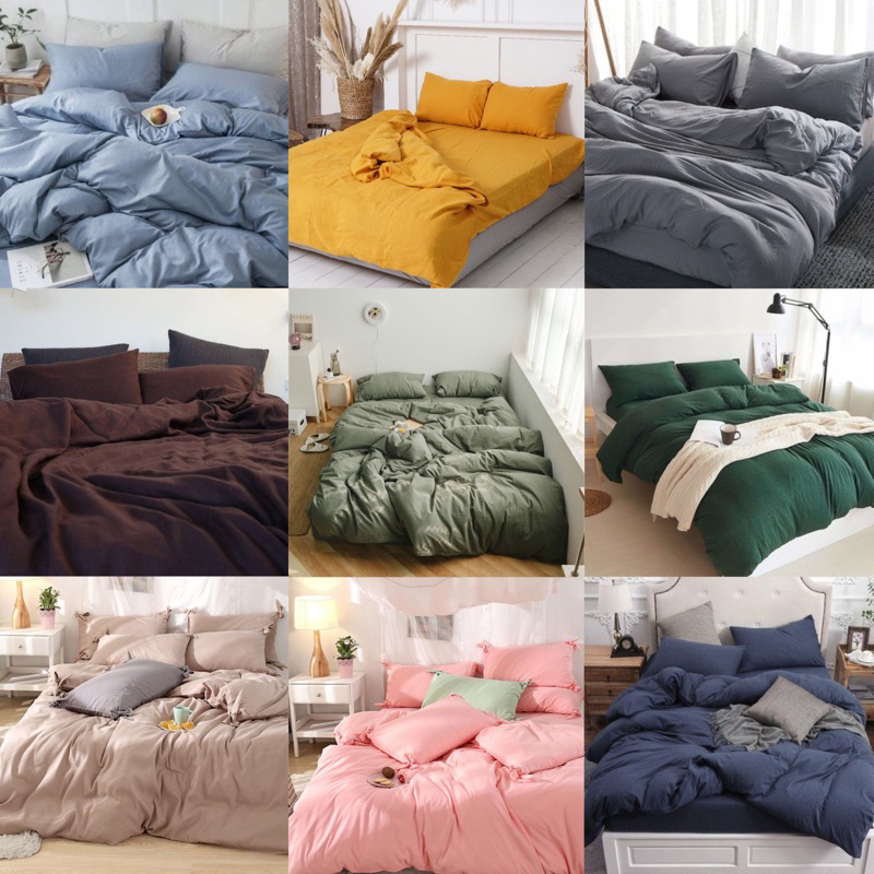 Jual SPREI AESTHETICS POLOS ( BUKAN EMBOS ) EARTH TONE PART 3 | Shopee Indonesia