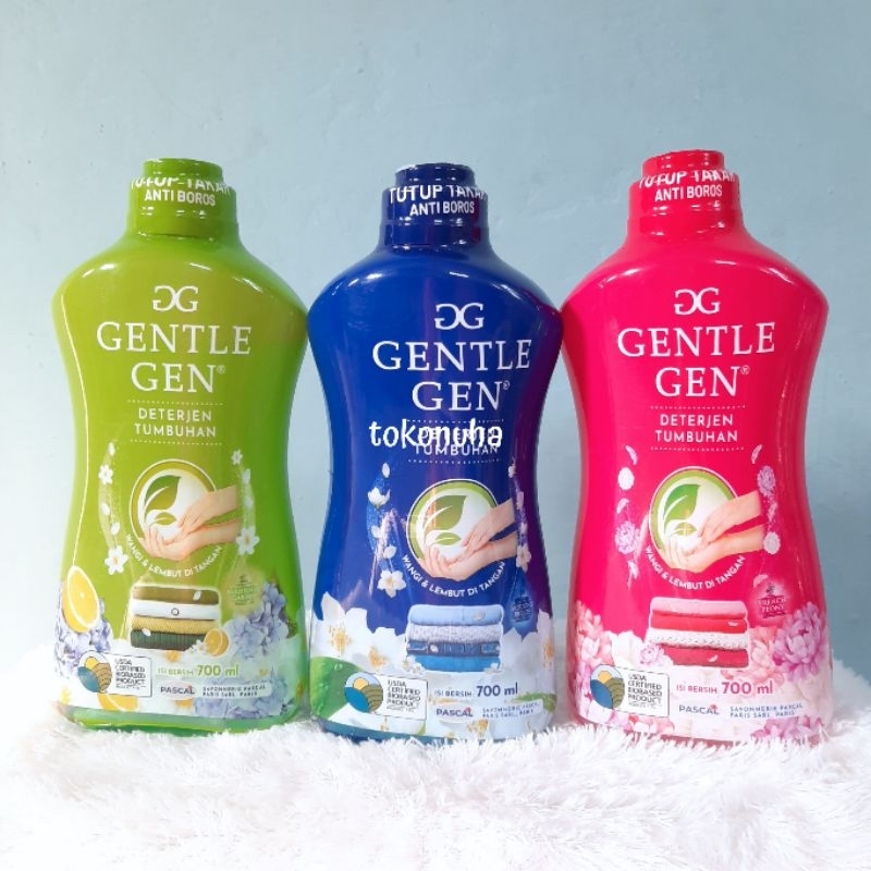 Jual Gentle Gen Deterjen Tumbuhan 700ml | Shopee Indonesia