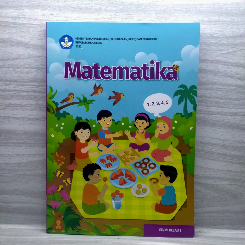 Jual Buku paket siswa Matematika non lisensi untuk SD/MI Kelas 1 Kurikulum Merdeka ...