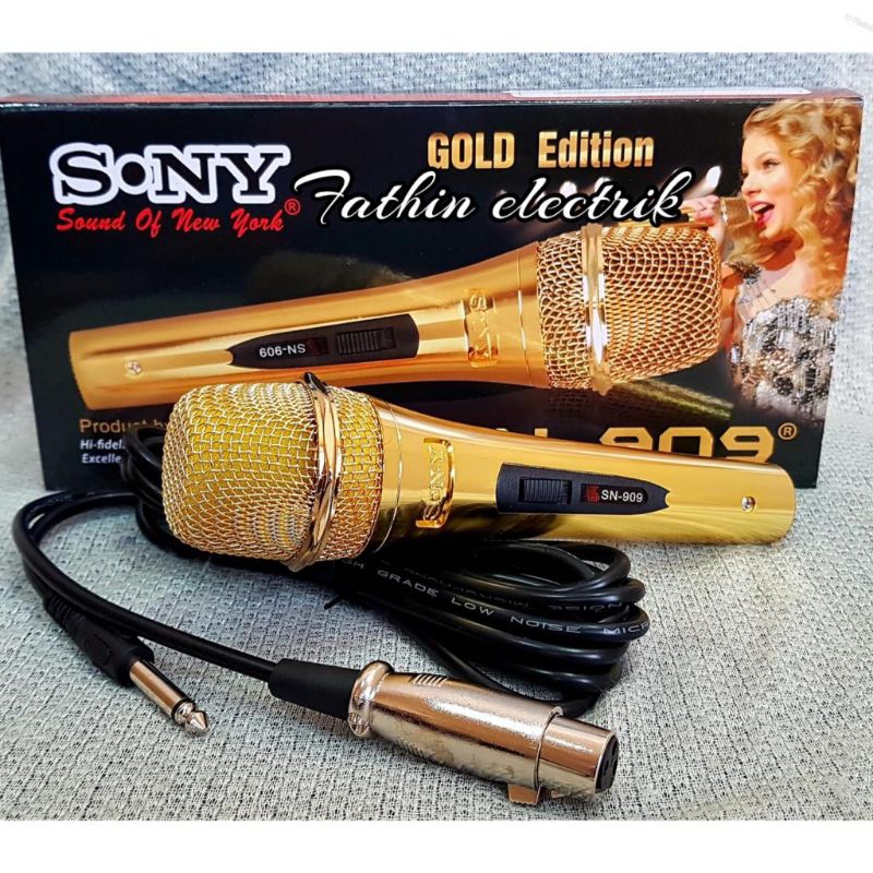 Jual MIC KABEL SONY / MICROPHONE SN ES-99 / 909 | Shopee Indonesia