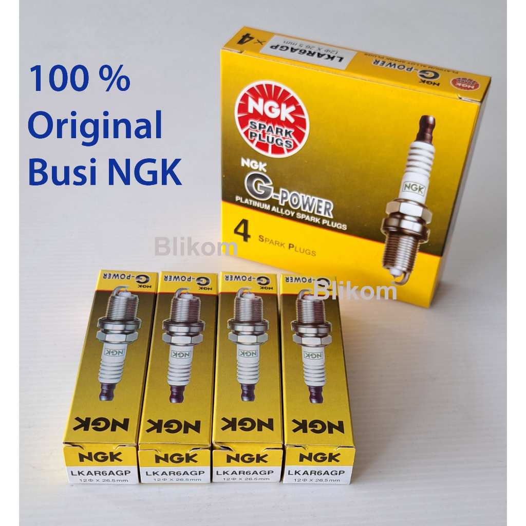 Jual 1 Pack Busi NGK Platinum LKAR6AGP Grand New Avanza Veloz Great ...