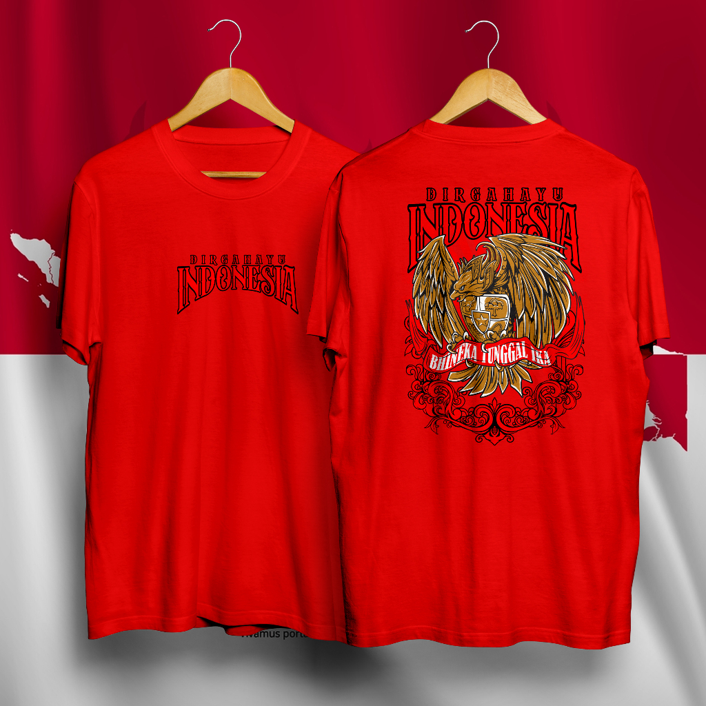 Jual Kaos Kemerdekaan HUT RI DIRGAHAYU INDONESIA KE 80 17 AGUSTUS 2025 ...