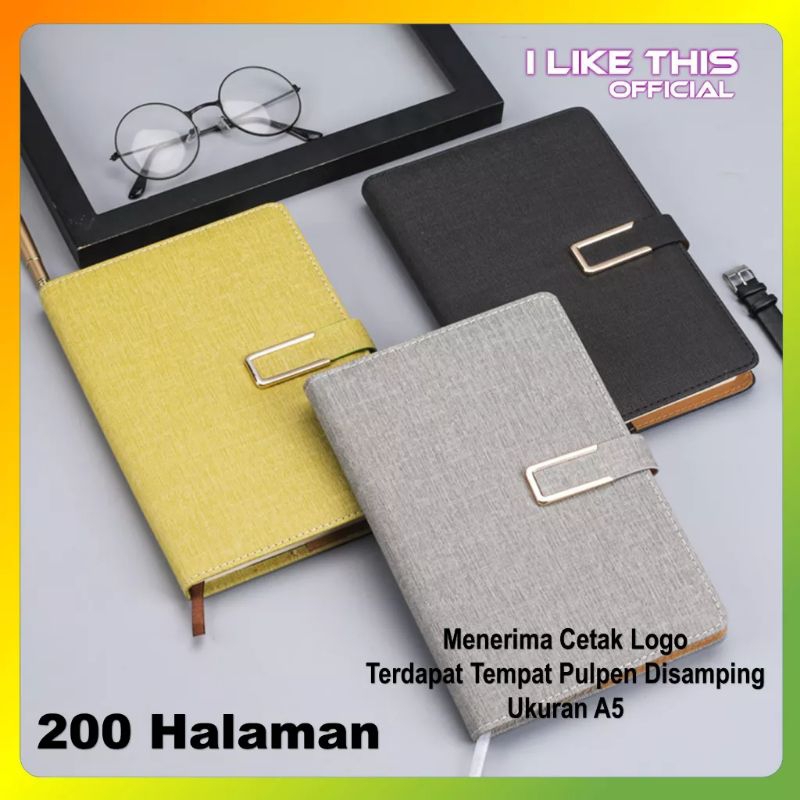 Jual Buku Agenda Catatan Kerja Meeting Planner NoteBook Notepad Diary ...