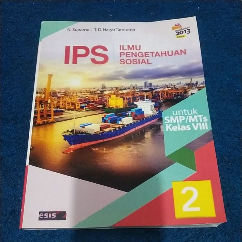 Jual buku IPS / ilmu pengetahuan sosial kelas 8 SMP MTS kurikulum 2013 ...