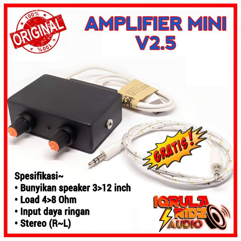 Jual Power Mini Audio Miniatur Sound System v2.5 | Shopee Indonesia