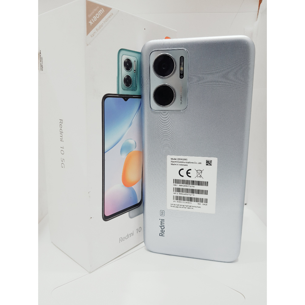 Jual Xiaomi Redmi 10 5G Ram 4/128GB | Ram 6/128GB (Second) | Shopee Indonesia
