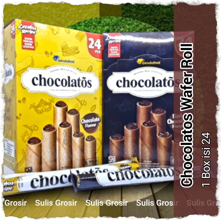 Jual Gery chocolatos wafer roll 1 box isi 24 pcs | Shopee Indonesia