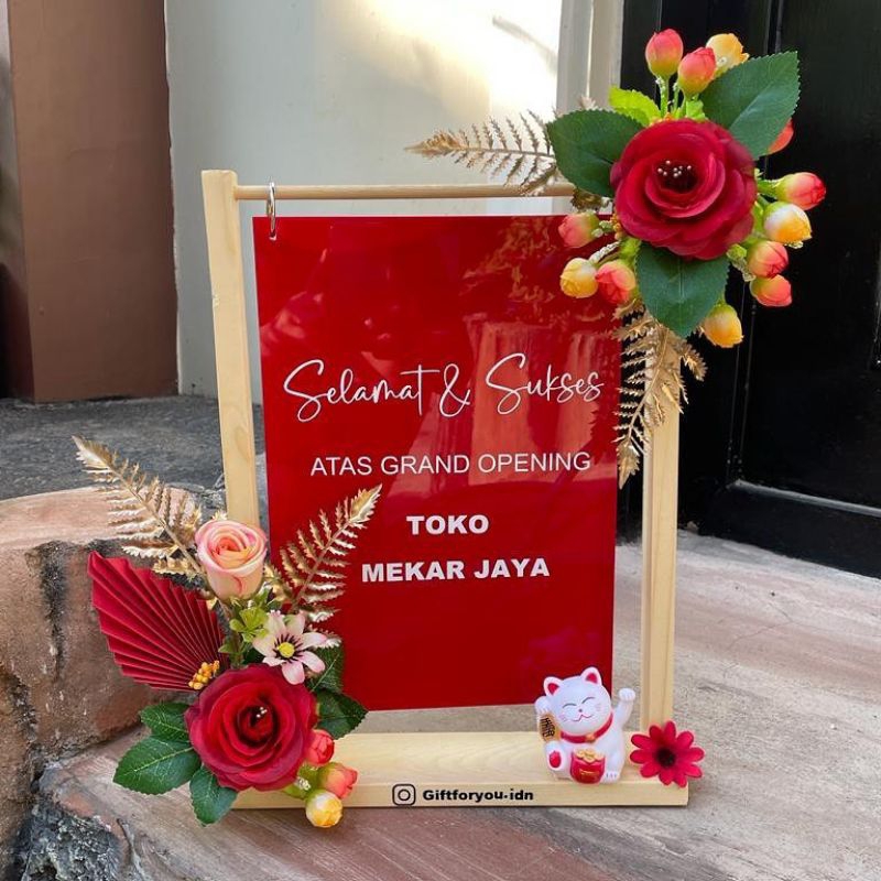 Jual Stand Kotak Stand Akrilik Gantung | Shopee Indonesia