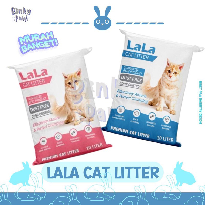 Jual LALA CAT LITTER 10L - Pasir gumpal wangi - Pasir Kucing | Shopee ...