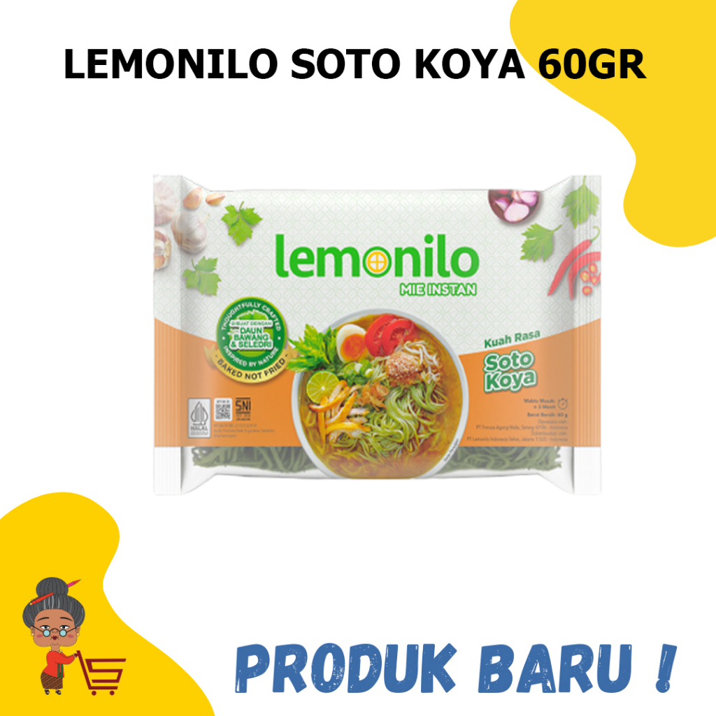 Jual LEMONILO SOTO KOYA 60GR / LEMONILO MIE SOTO KOYA / LEMONILO SOTO ...