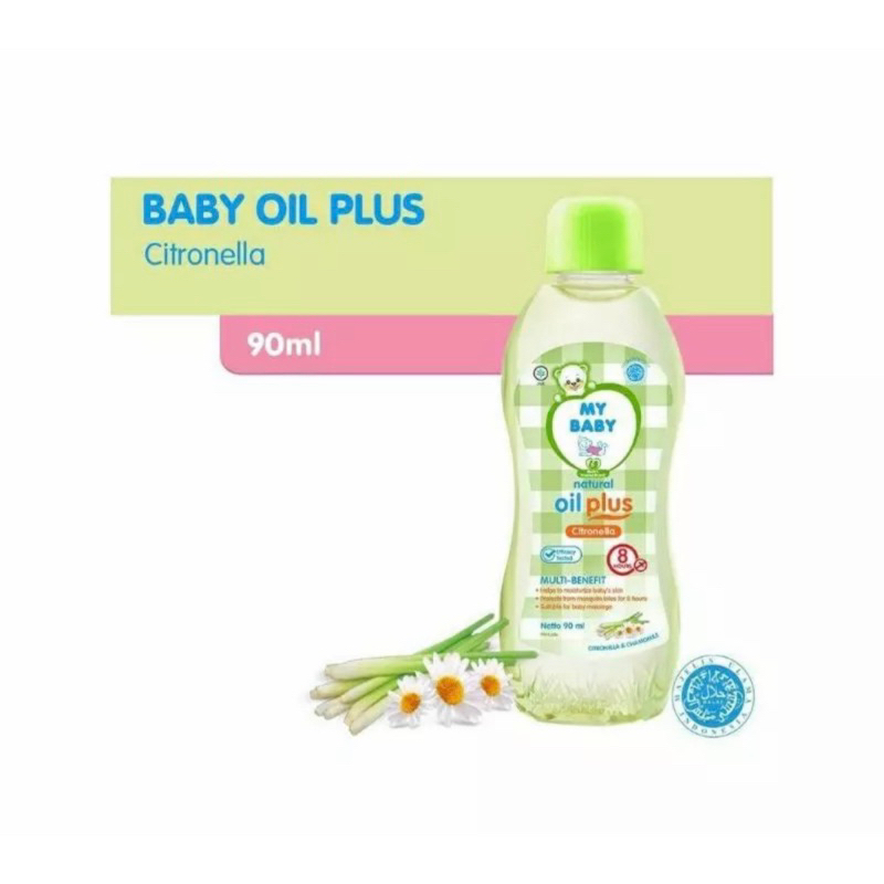 Jual My Baby Oil Plus 90ml | Shopee Indonesia