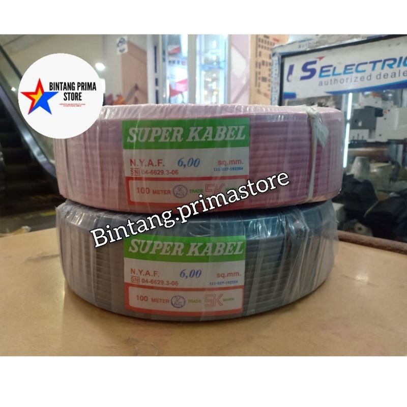 Jual Kabel NYAF 6mm Super Kabel / Serabut 6mm Super Kabel | Shopee Indonesia
