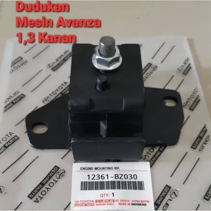 Jual Engine Mounting Dudukan Mesin Kanan Avanza Xenia 1.3 12361-BZ030 ...