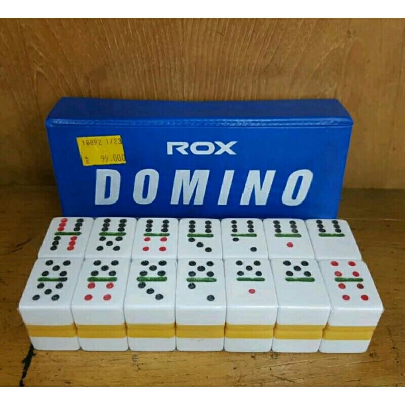 Jual Domino batu tebal kartu gaple gapleh games playing game mahjong ...
