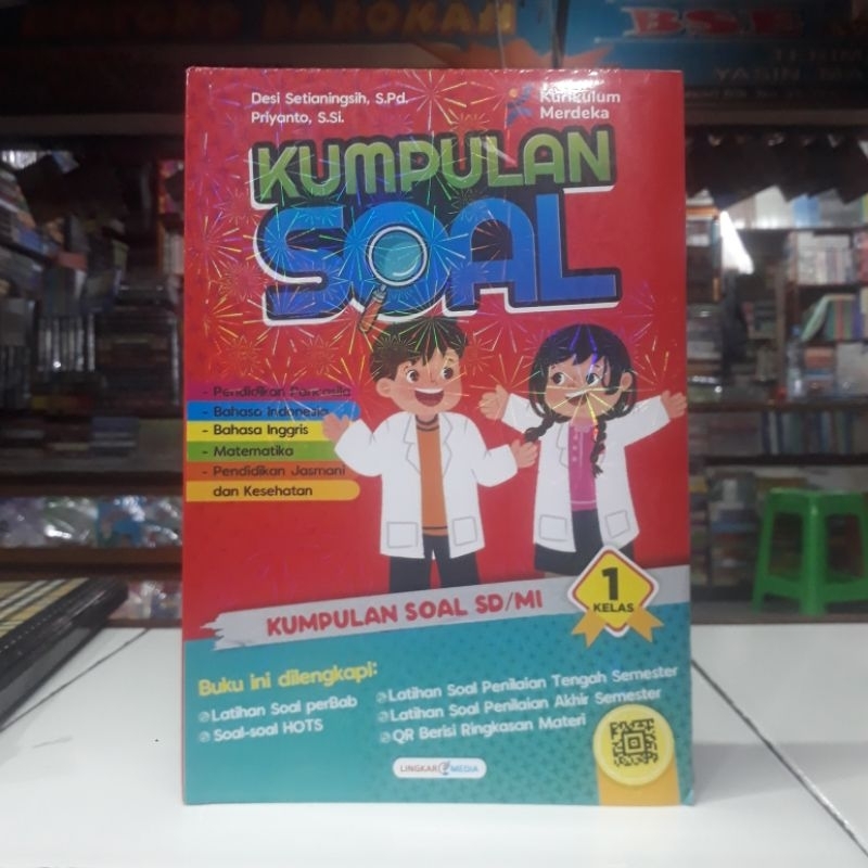 Jual Lingkar Media Buku Pendamping Kumpulan Soal SD/MI Kelas 1, 2, 3, 4, 5, 6, Kurikulum Merdeka ...