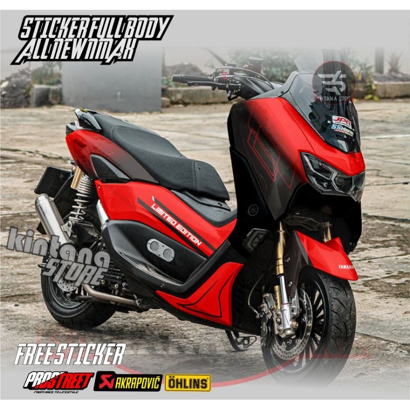 Jual Decal nmax new sticker full body motor yamaha all new nmax limited ...