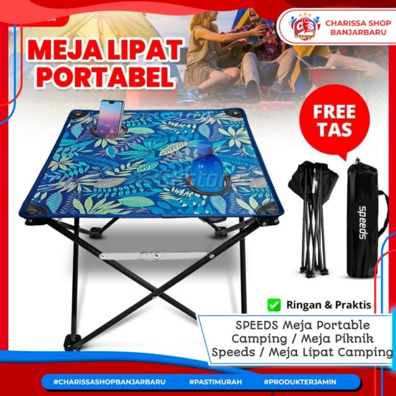 Jual SPEEDS Meja Lipat Meja Kerja Meja Portable dengan Klip Pengait ...