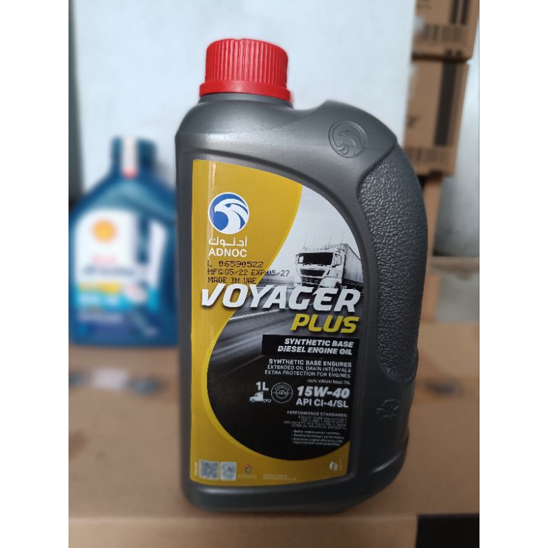 Jual OLI MESIN ADNOC VOYAGER PLUS 15W-40 1L API CI-4/SL | Shopee Indonesia