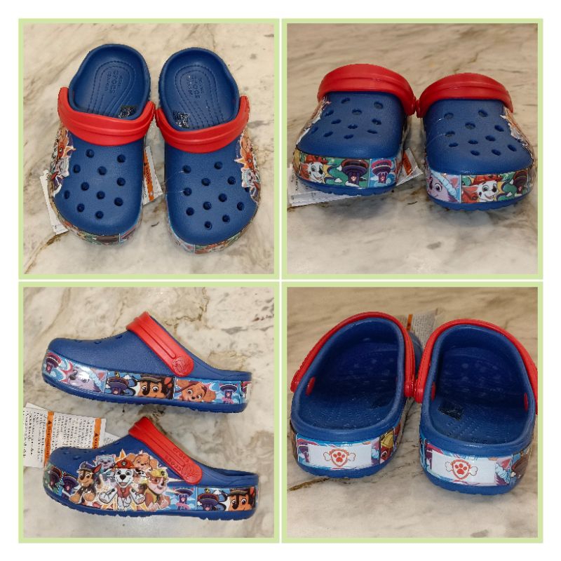 Jual Crocs Anak Fun Lab Paw Patrol Boy Blue / Crocs Anak Laki-laki Biru ...
