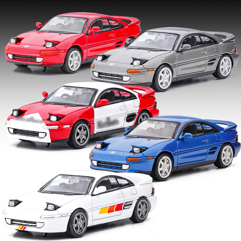 Jual UNIQUE MODEL MINI SCALE DIECAST 1:64 TOYOTA MR2 MAINAN MOBIL ...