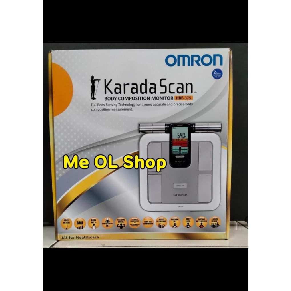Jual OMRON KARADA SCAN HBF-375 TIMBANGAN BADAN DIGITAL BODY COMPSITION ...